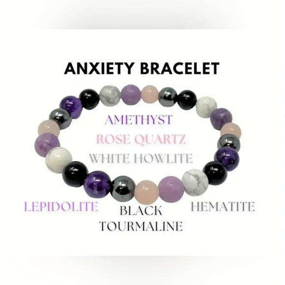 Jewelry | Stress Anxiety Stone Bracelet New Host Pick | Poshmark